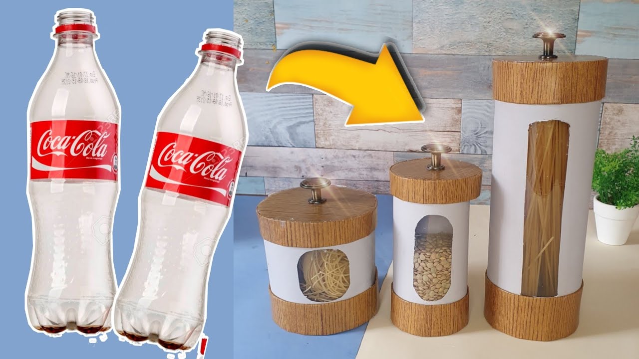 Cómo hacer botes de basura utilizando materiales reciclados
