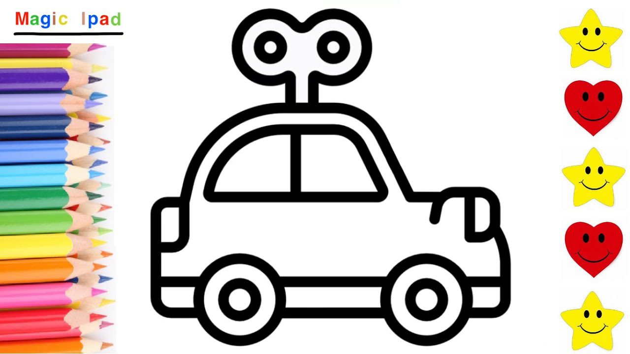 Cómo encontrar carritos animados para colorear en línea