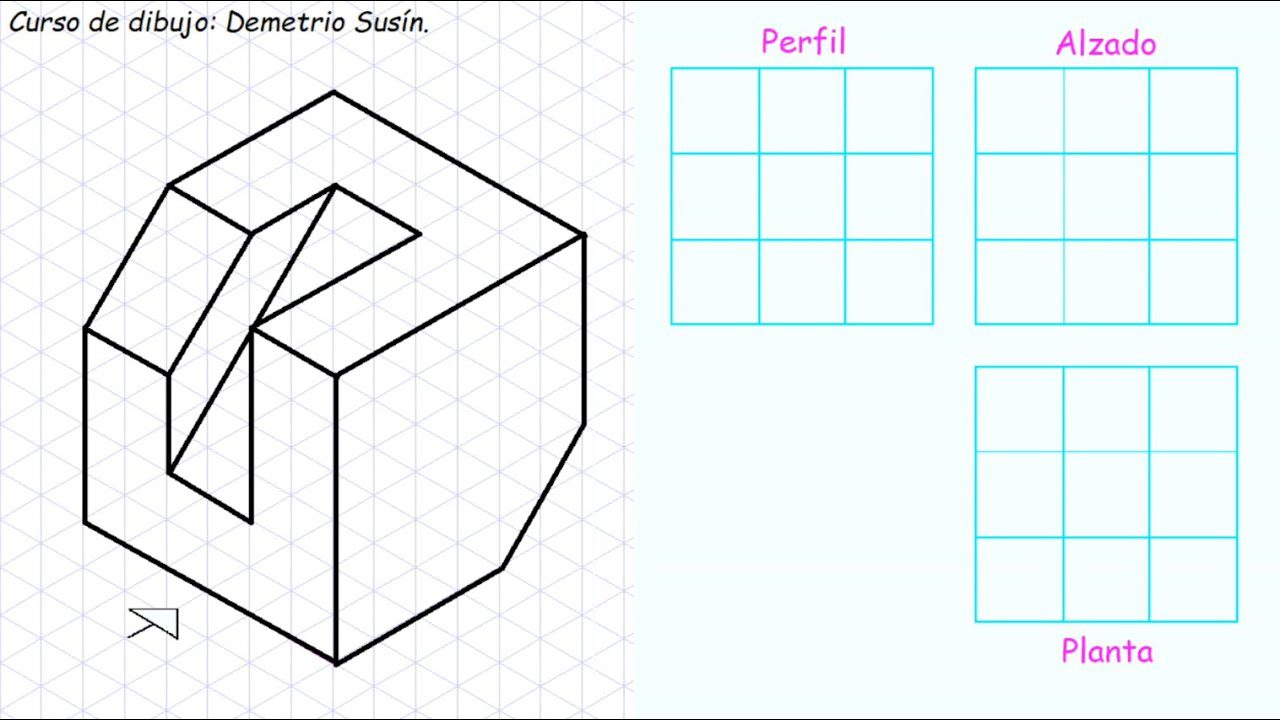 Qué diferencias hay entre la línea continua y discontinua en geometría