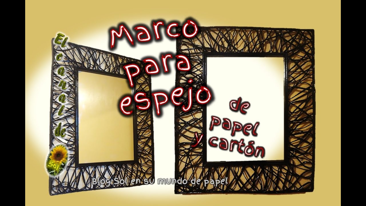 Dónde puedo encontrar un marco para papel reciclado de buena calidad