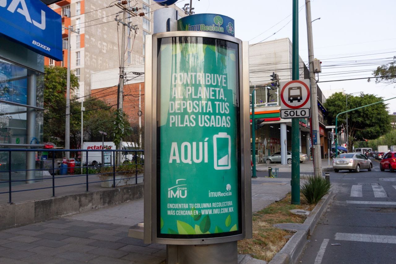 Dónde se encuentran los puntos de reciclaje de pilas y baterías